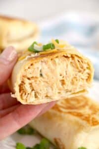 Spicy Buffalo Chicken Wrap (Air Fryer and Stove Top) - Totes In My Lunchbox