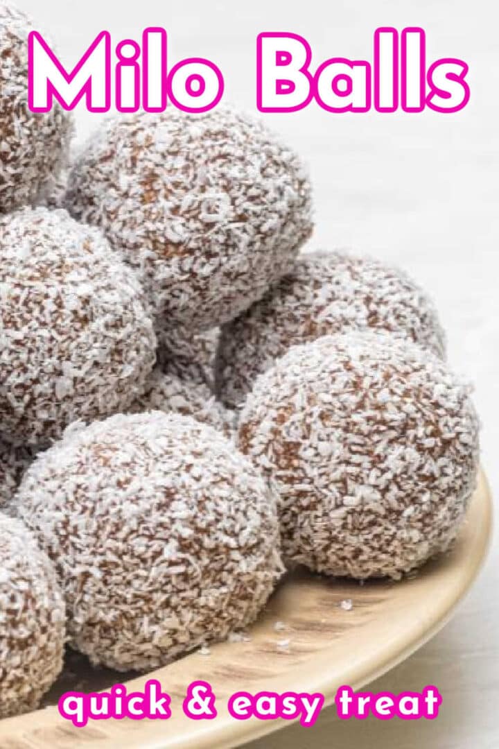 Milo Balls Recipe - Totes In My Lunchbox